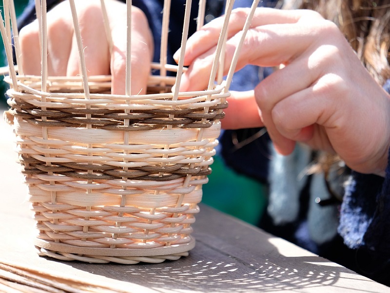 Introductory and advanced courses in basket weaving - La Gironde du Sud